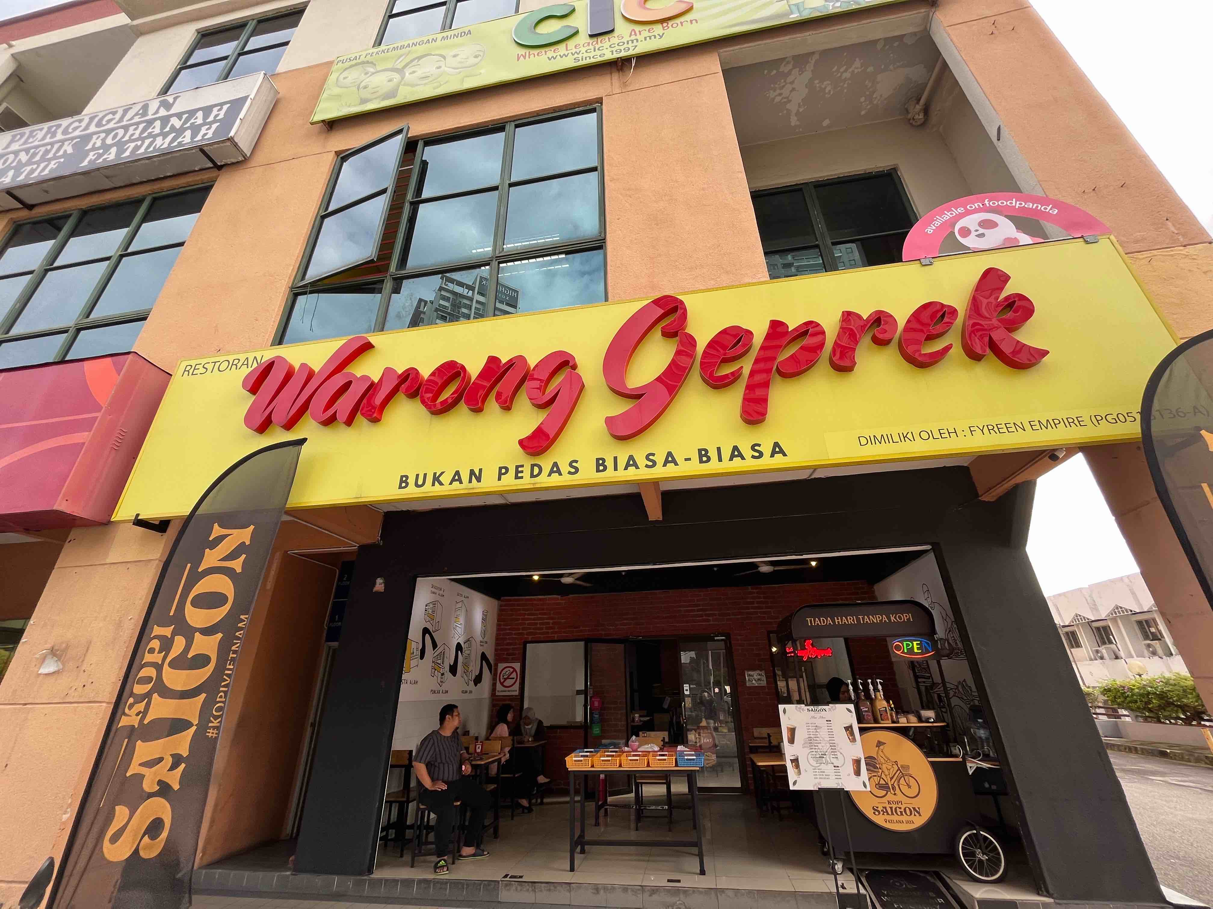 Warong Geprek Kelana Jaya menu and price 2022-2023 | YummyAdvisor