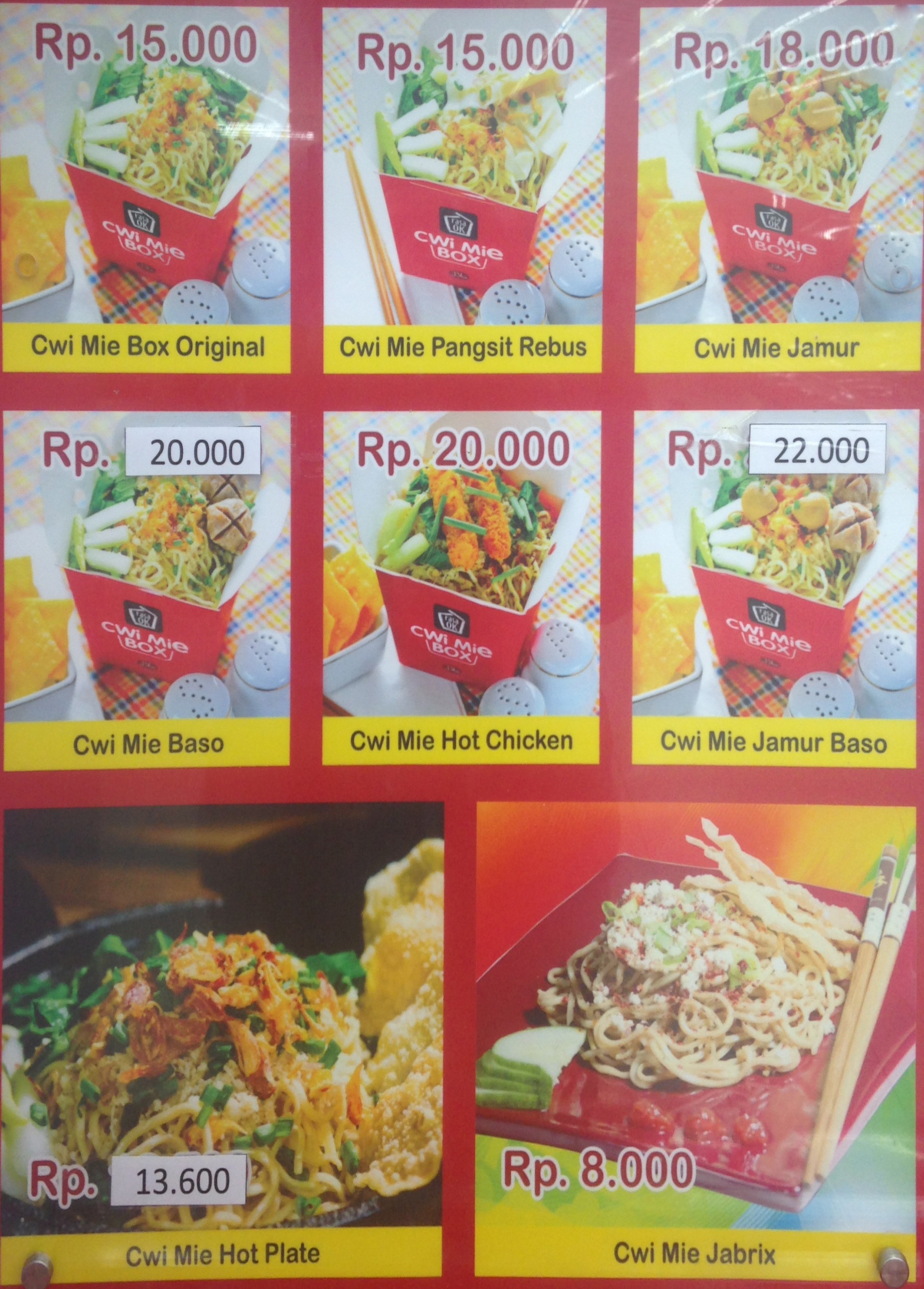 Cwi Mie Box terdekat - Restoran dan Tempat Makan Chinese terdekat di ...