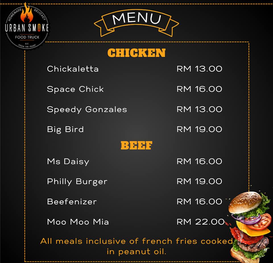 Urban Smoke Pork Burger, Fast Food, Puchong | YummyAdvisor