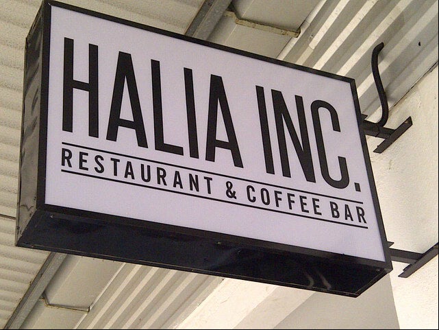 Halia Inc Restaurant & Coffee Bar menu and price 2022-2023 | YummyAdvisor