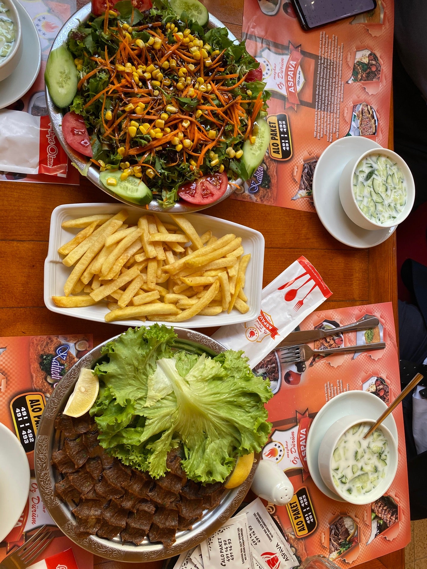 Öz Dürüm Aspava menü fiyatları 2022-2023.Aşağı Dikmen, Ankara Yemek ...