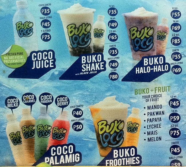 Buko Loco near me in Santa Lucia - Discover Beverages food restaurant nearby | YummyAdvisor