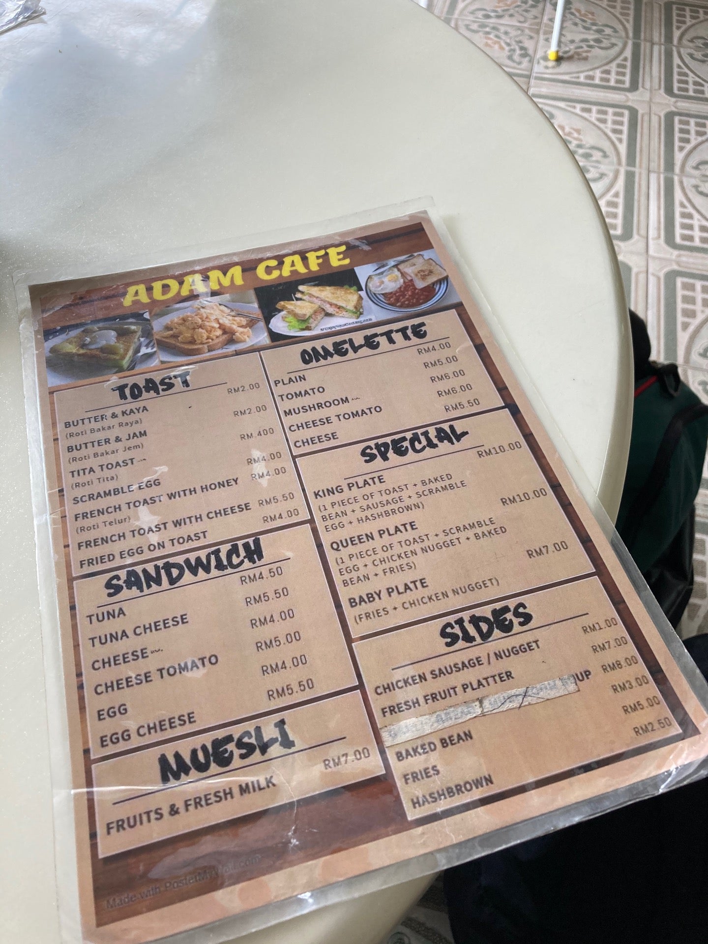 Adam Cafe, Restaurant, Kampung Raja | YummyAdvisor