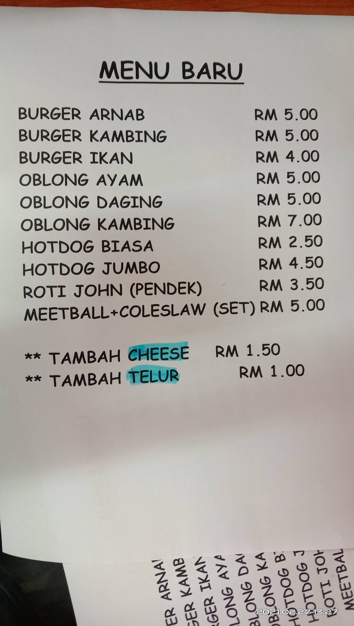 OldTimer Burger 1982 menu and price 2022-2023 | YummyAdvisor