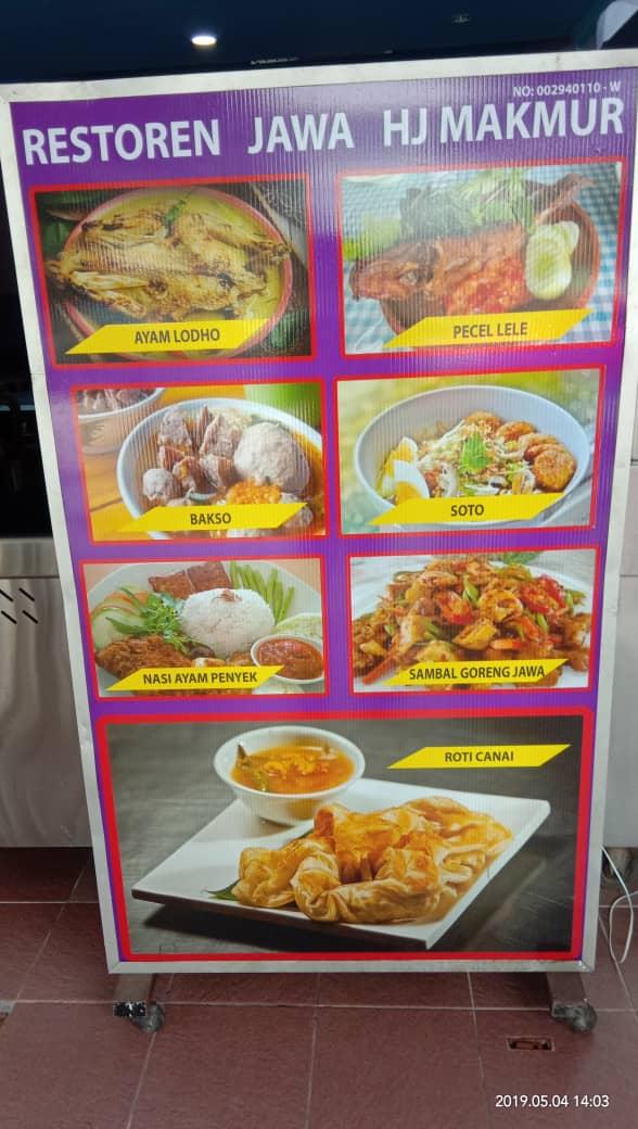 restoran jawa haji makmur menu and price 2022-2023 | YummyAdvisor