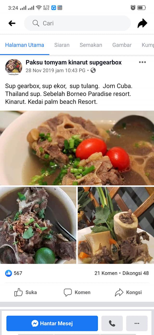 pak su tom yam and seafood, Seafood restaurant near me in Papar ...