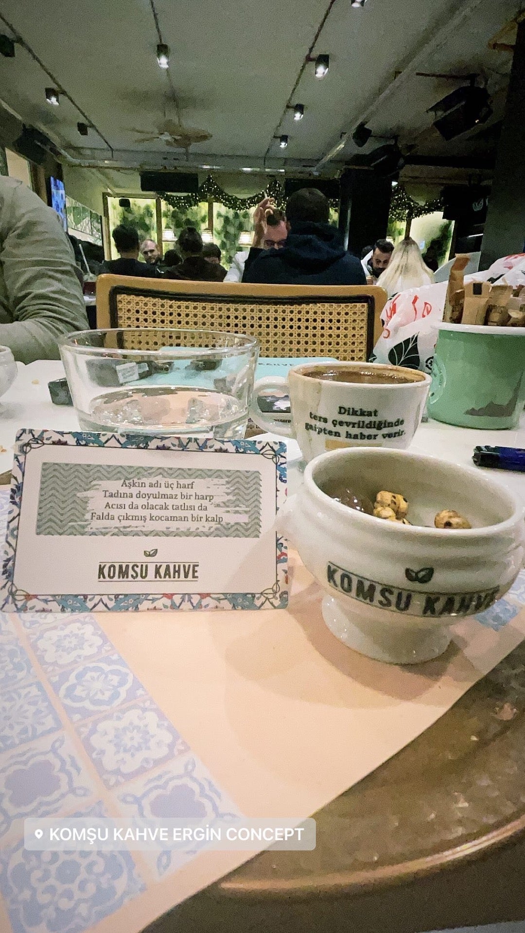 Komşu Kahve menü fiyatları 2022-2023.Ahmet Yesevi, Bursa Coffee ...