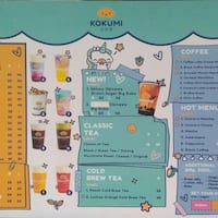 Harga menu Kokumi terbaru 2022-2023 di Trans Studio Mall, Buahbatu,Bandung