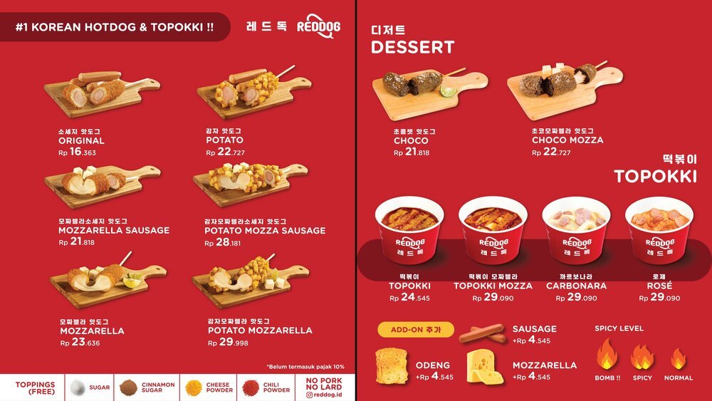 Reddog terdekat - Restoran dan Tempat Makan Korea terdekat di Jakarta