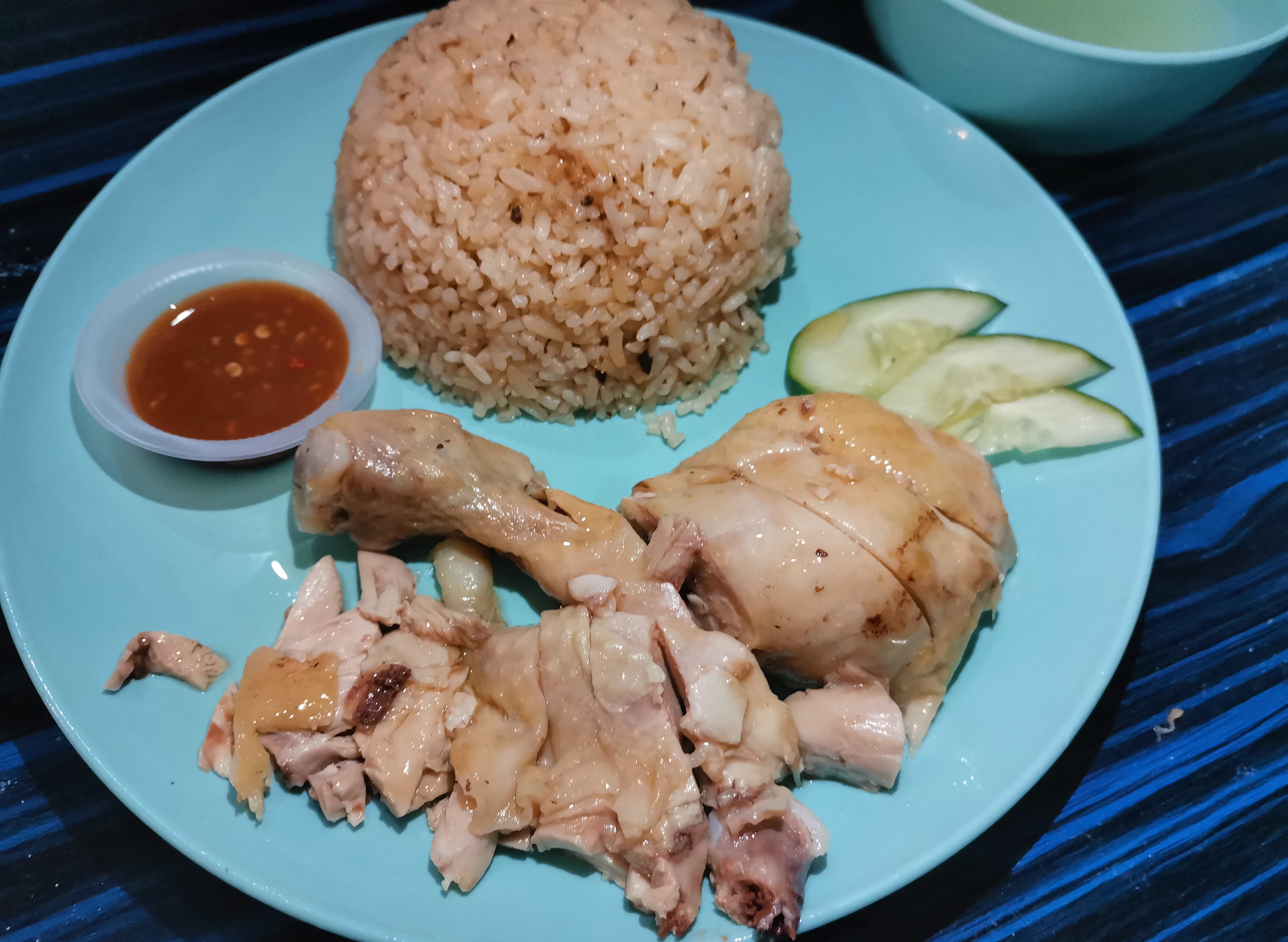 Chicken Rice Stall @ Ming Ming Foodcourt, Rice Dishes, Kuching ...