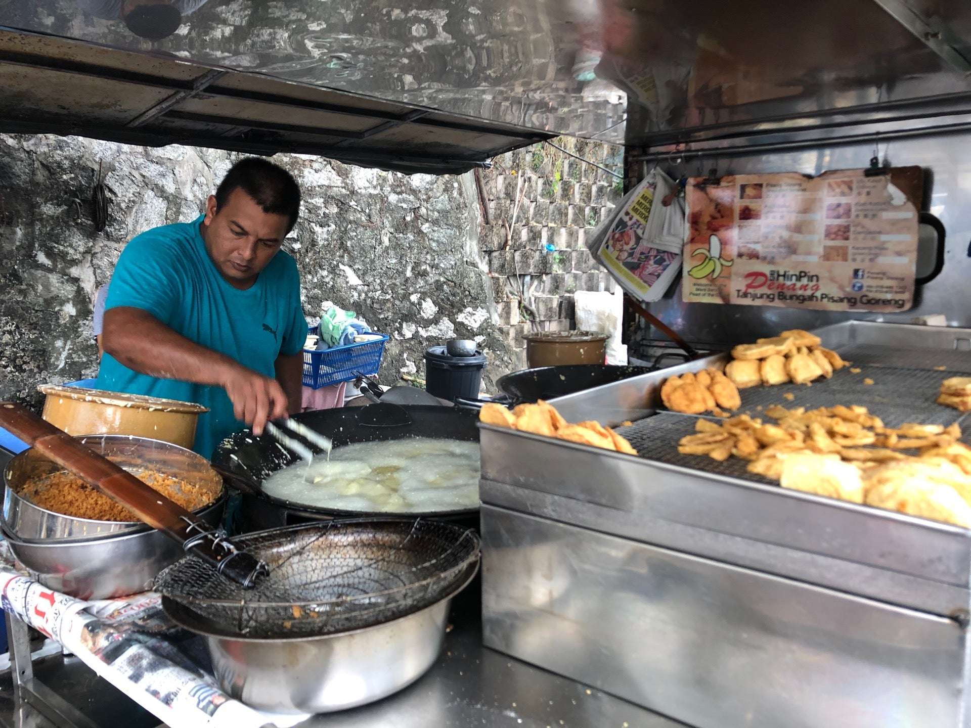 Hin Pin Penang Tanjung Bunga Pisang Goreng, cuisine, George Town ...