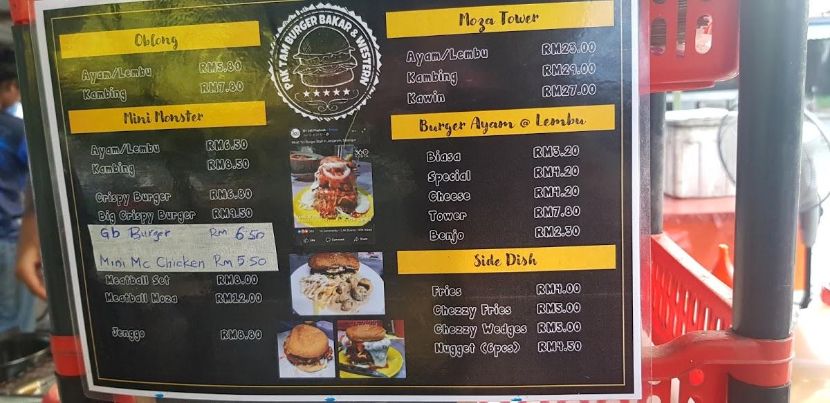 Pak Tam Burger Bakar N Western, Restaurant, Jenjarom | YummyAdvisor