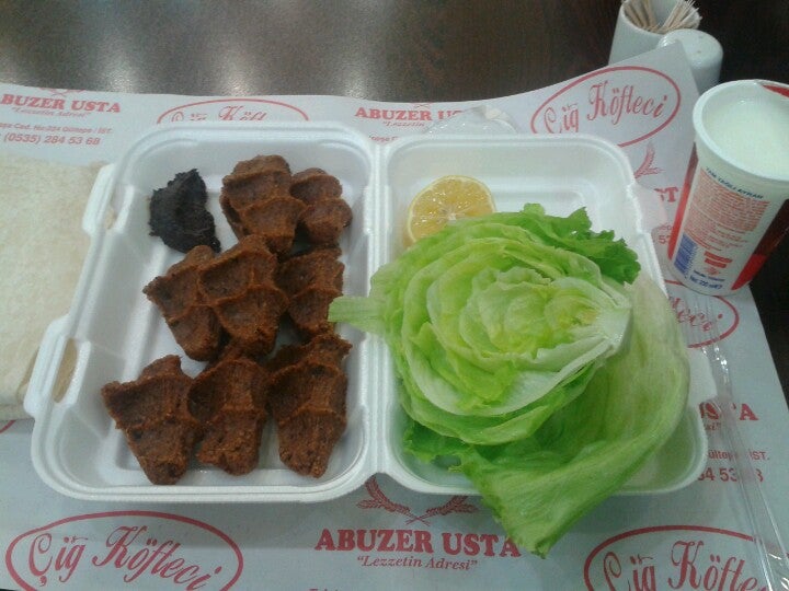 Abuzer Usta Cig Kofte menü fiyatları 2022-2023.Levent Merkez, İstanbul ...