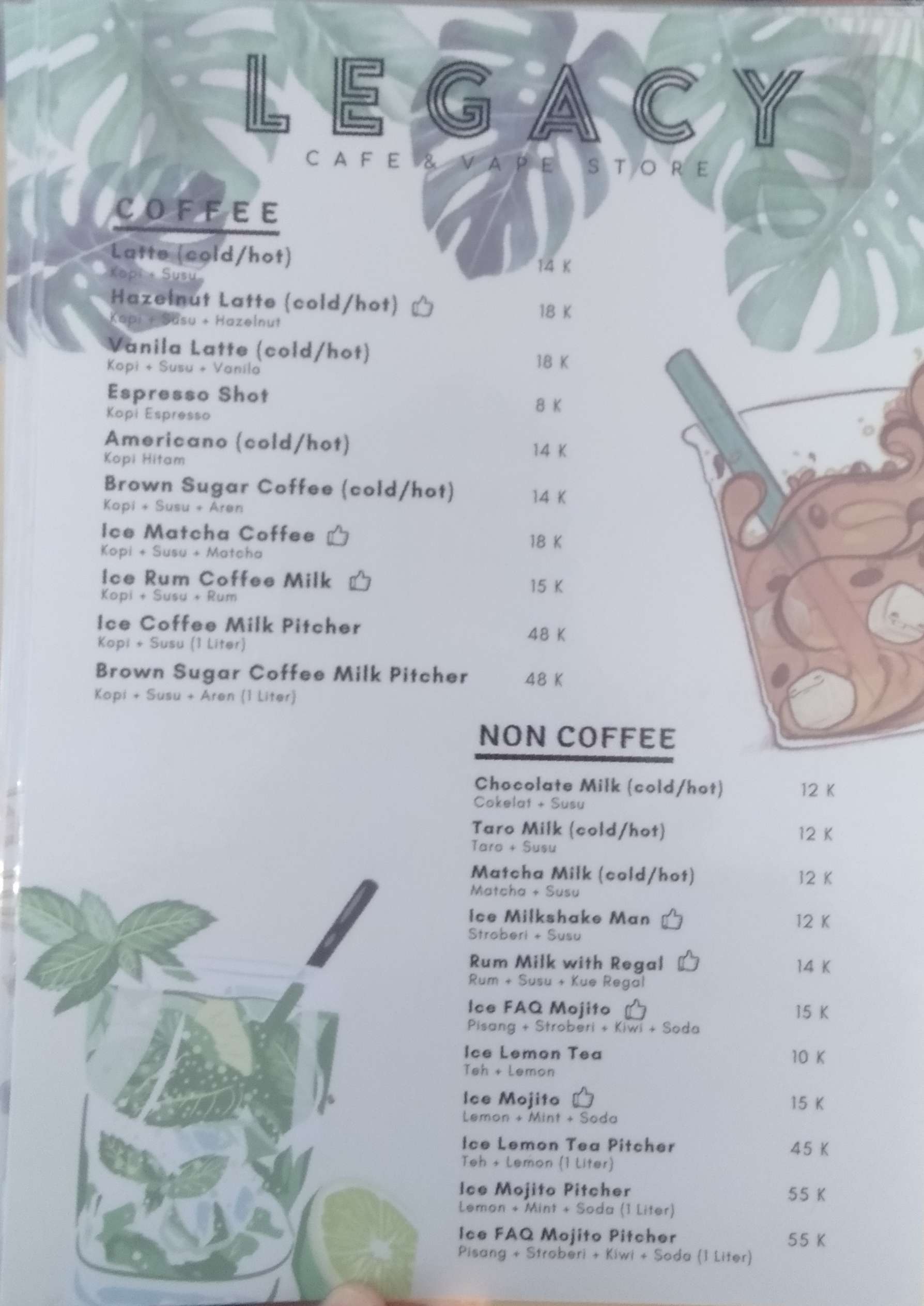 Legacy Cafe terdekat - Restoran dan Tempat Makan Kafe terdekat di Bandung