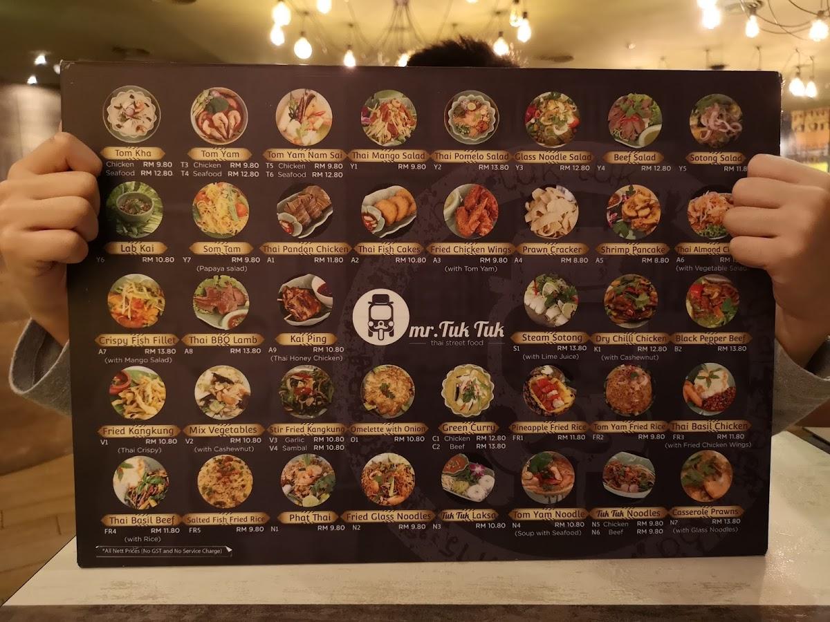 Mr. Tuk Tuk Empire City PJ menu and price 2022-2023 | YummyAdvisor