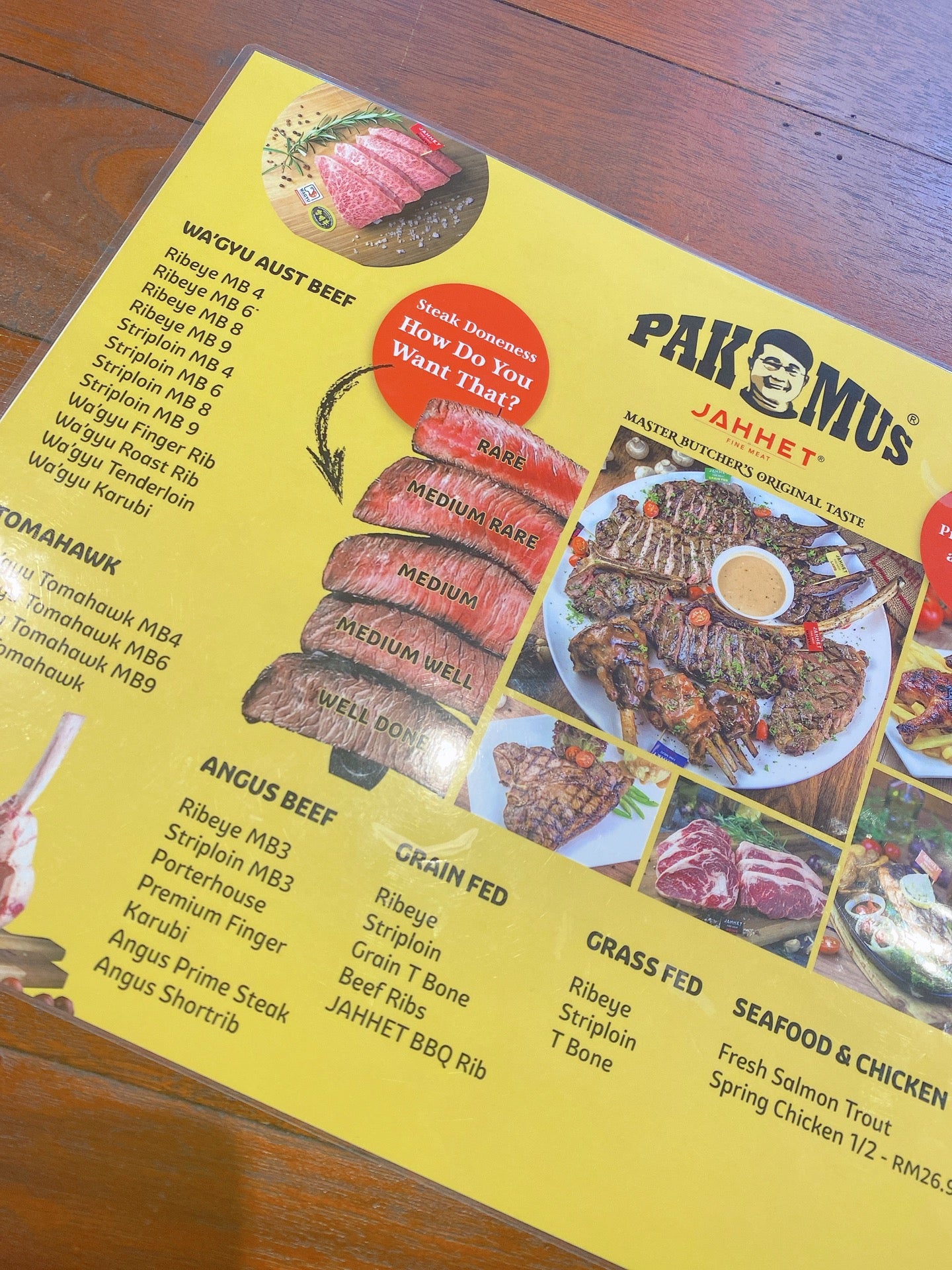 Jahhet Fine Meat menu and price 2022-2023 | YummyAdvisor