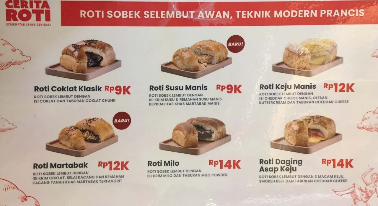 Foto restoran Cerita Roti - Foto makanan pilihan di Jakarta,Jakarta