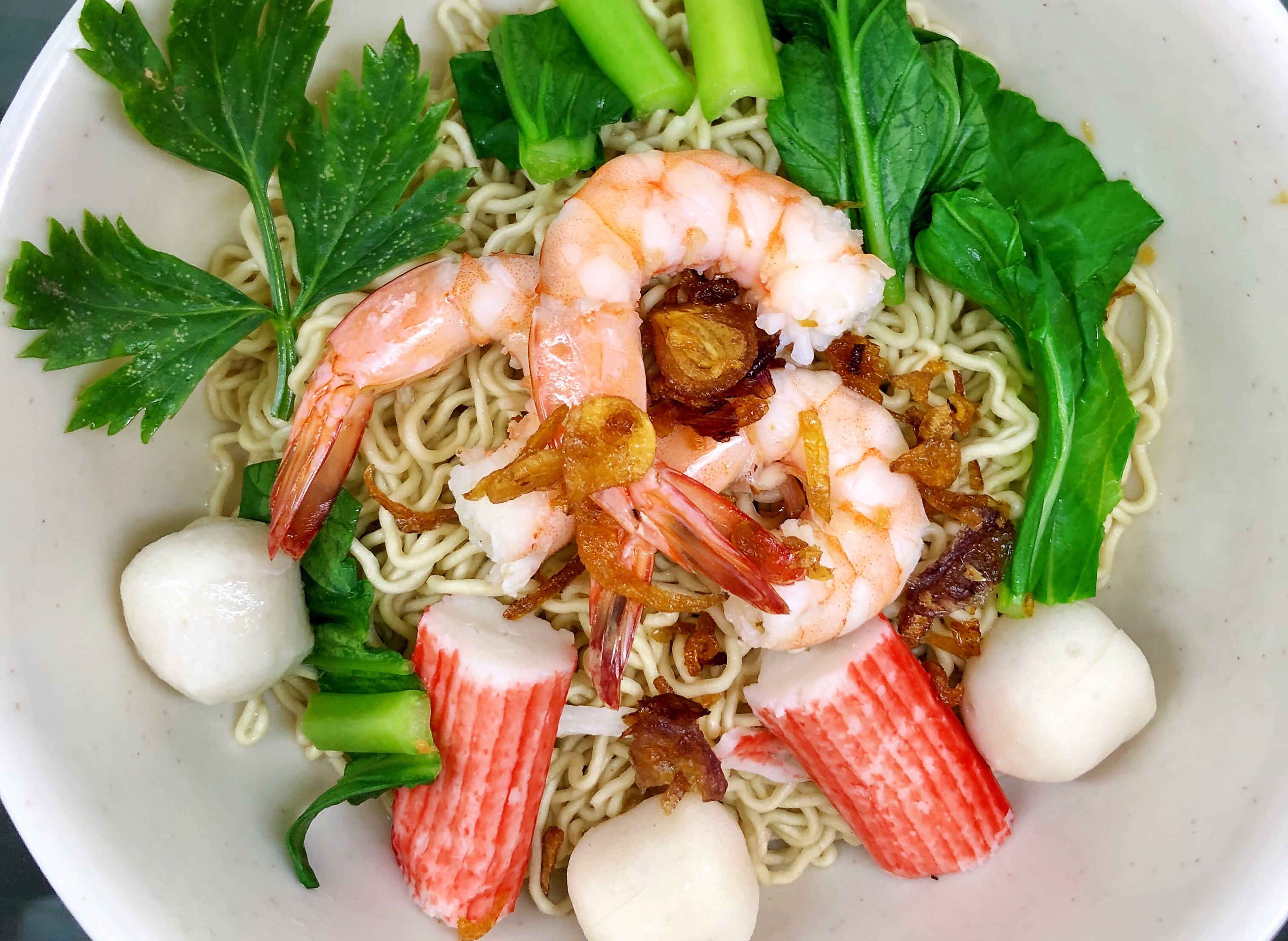 Seafood Mee & Pork Leg Mee @ Premier Food Republic 9th Mile, Malaysia ...