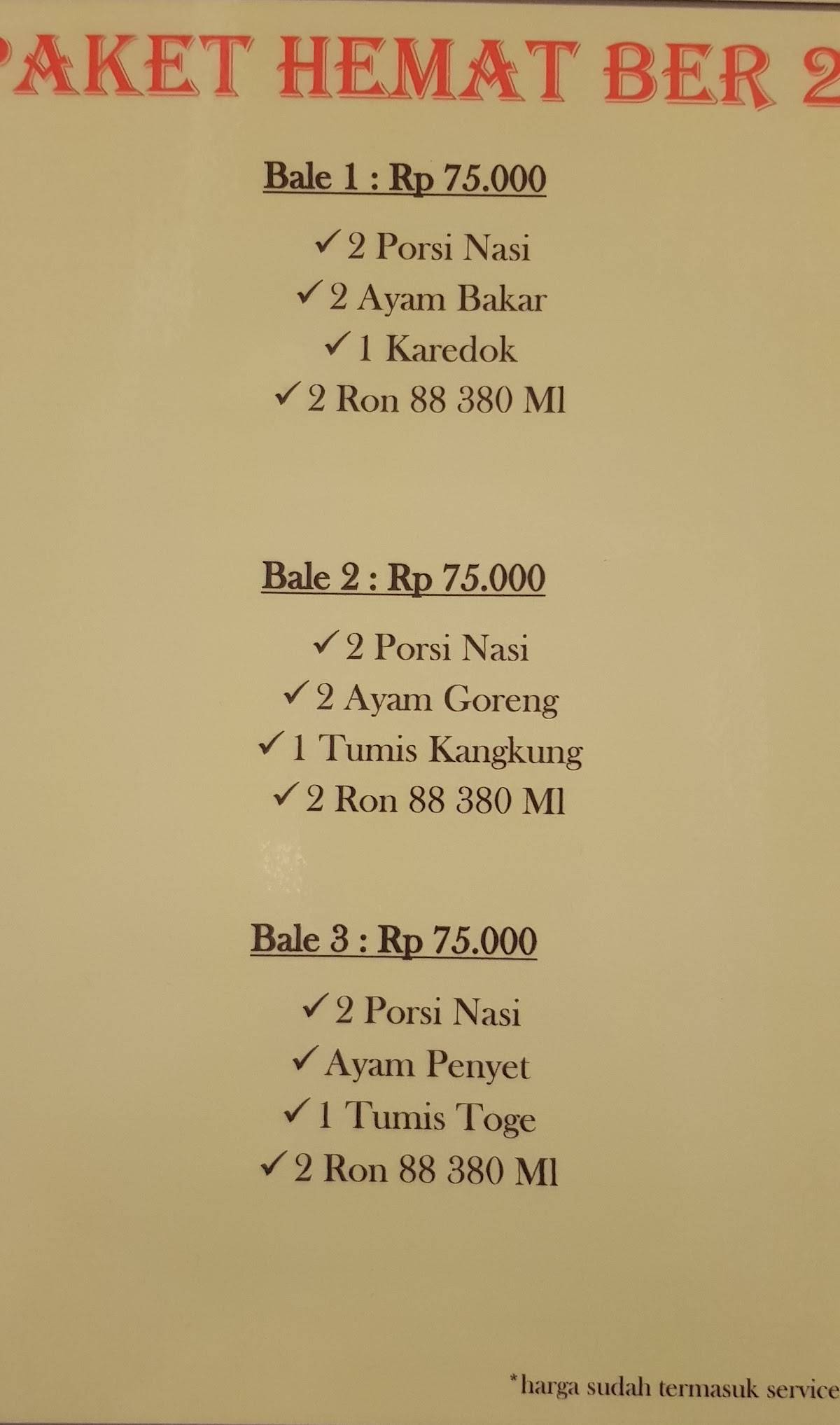 Bale Na Rasa terdekat - Restoran dan Tempat Makan Restaurant terdekat ...