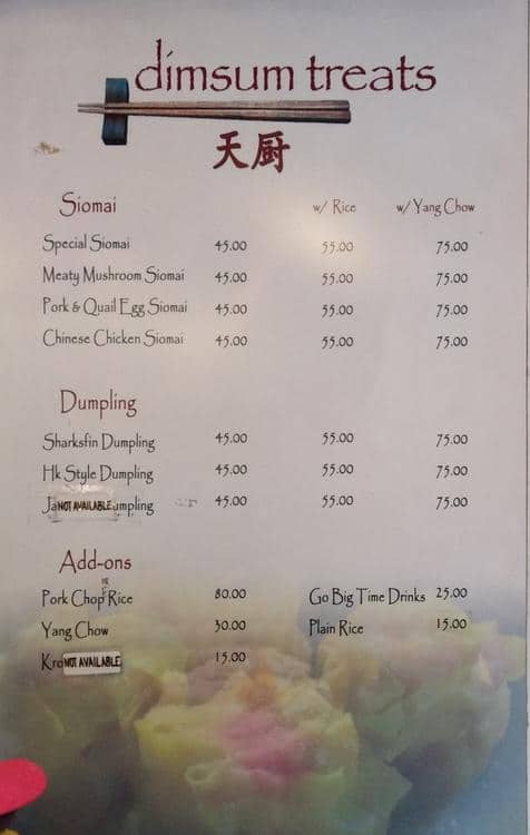 Dimsum Treats near me in Sampaloc - Discover Chinese Food food ...