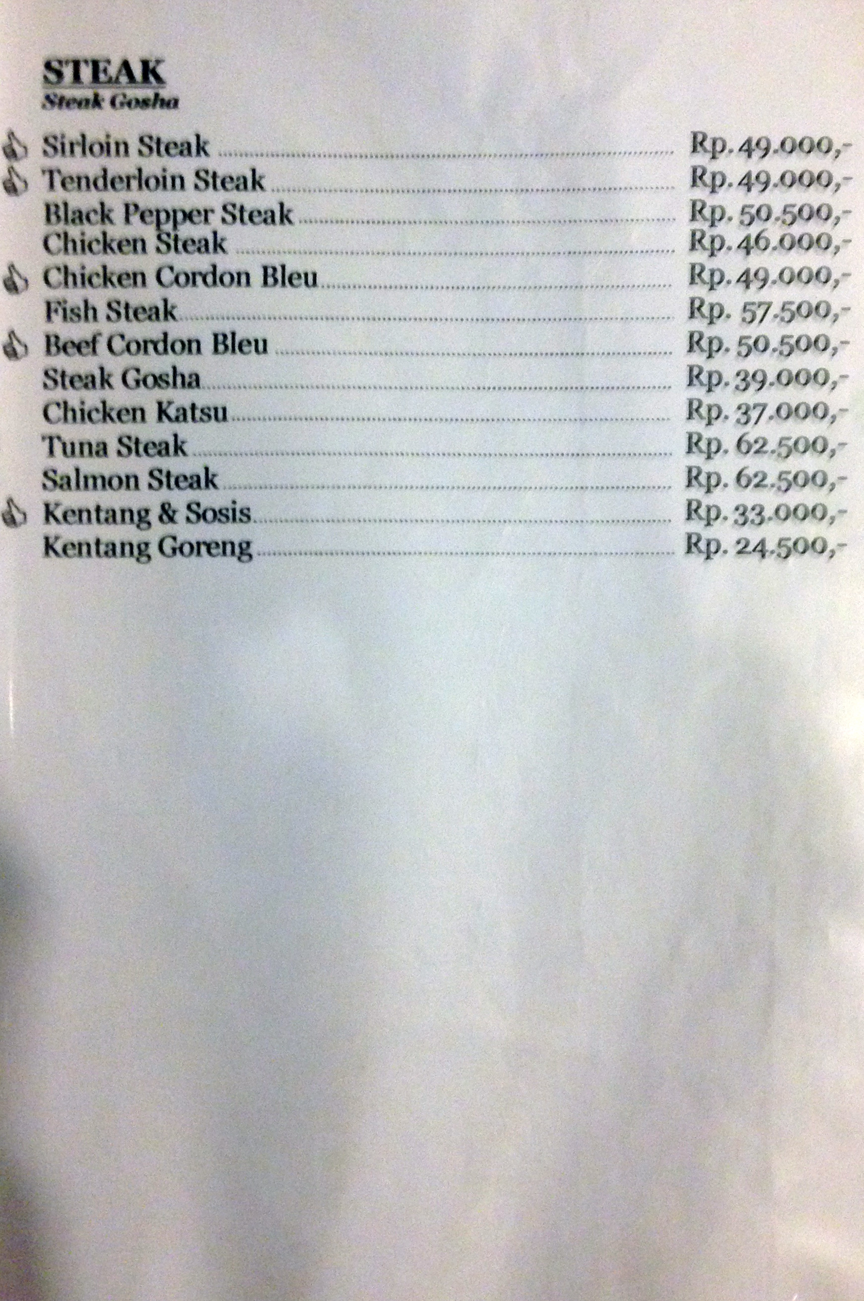 Steak Tosha terdekat - Restoran dan Tempat Makan western food terdekat ...