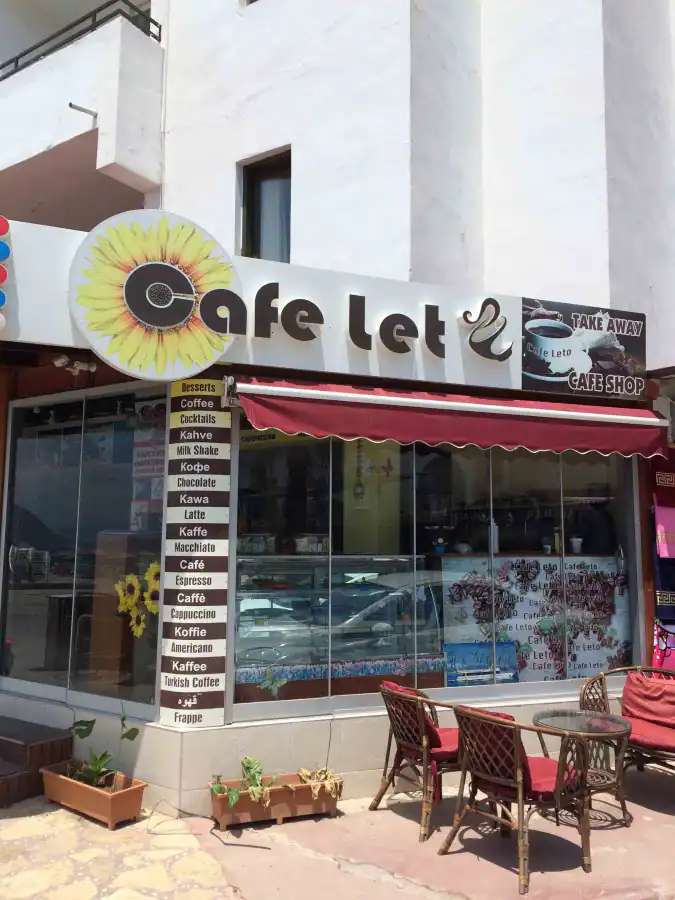 Cafe Let menü fiyatları 2022-2023.Turgutreis, Muğla Café - YummyAdvisor