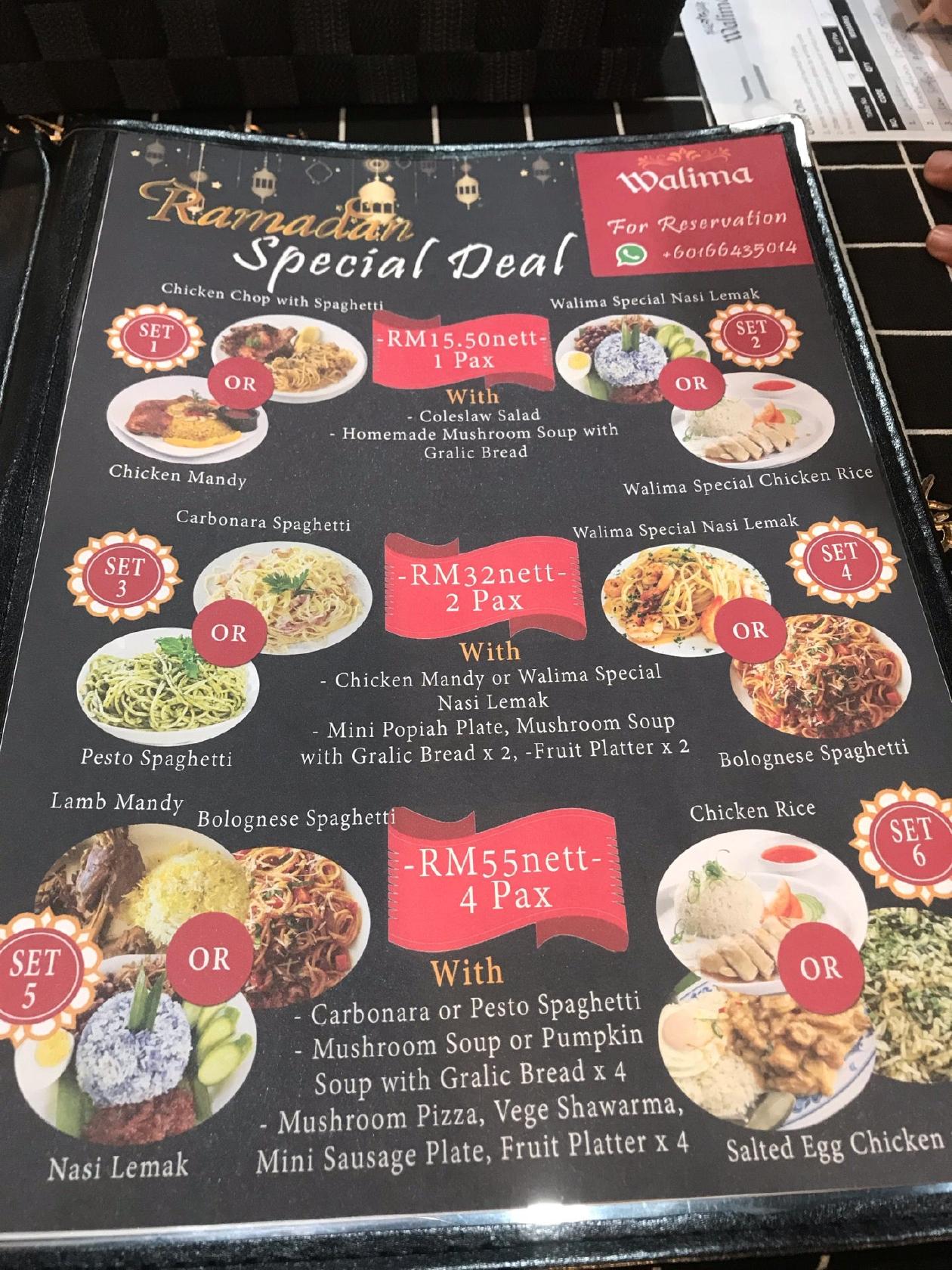 Walima Food House (The Authentic Arabic Food), Kafe, Kuala Lumpur ...