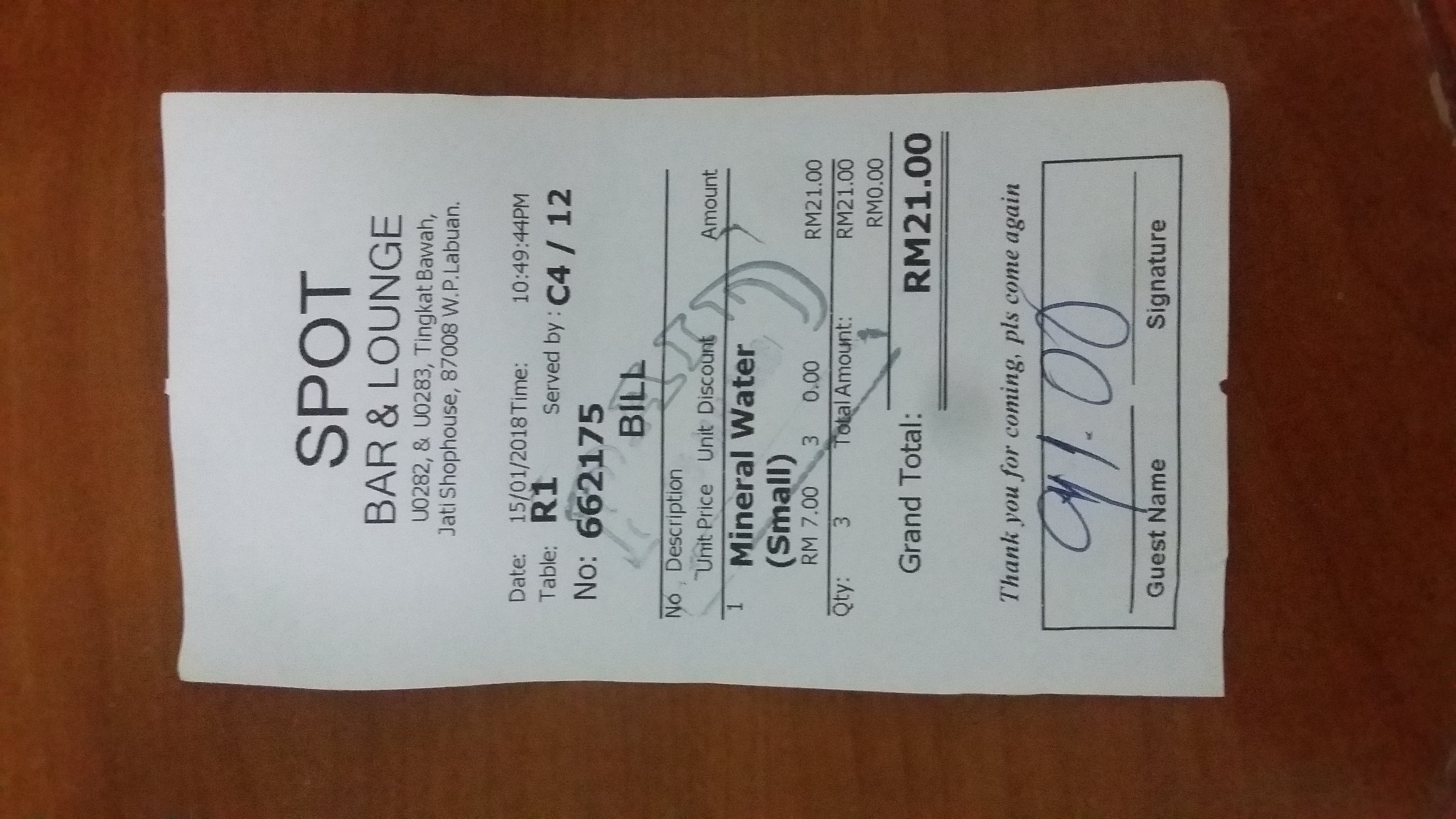 Spot Bar Karaoke, Bar, Labuan | YummyAdvisor