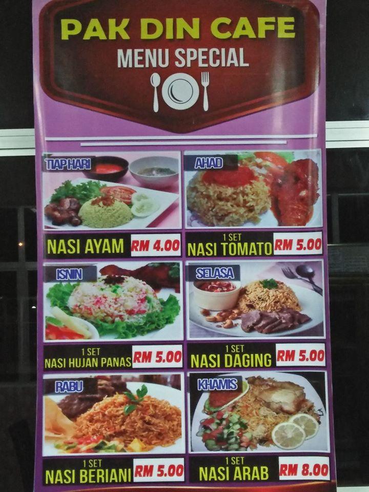 Pak Din Cafe (Hospital), Kafe, Baling | YummyAdvisor