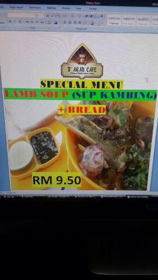 D' ARAB CAFE Cawangan Masjid Negeri Shah Alam, Kafe, Shah Alam ...