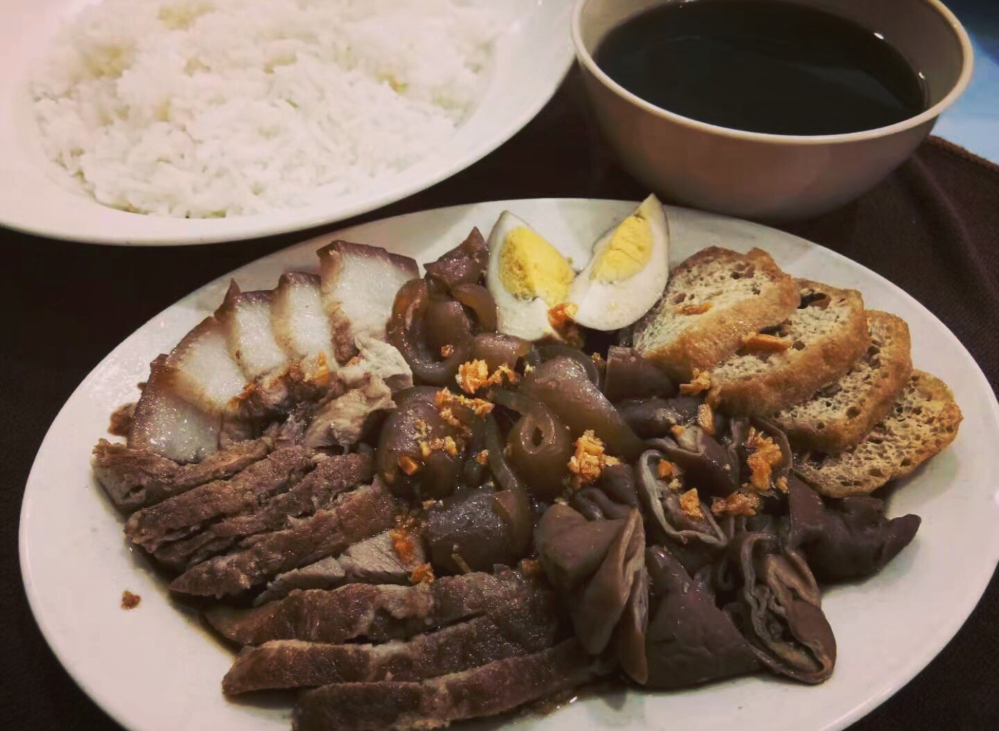 SJ Kueh Chap & Pork Leg Rice @ Everwin Moyan Kopitiam, Rice Dishes ...