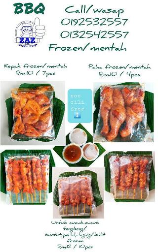 ZAZ Chicken Wings menu and price 2022-2023 | YummyAdvisor