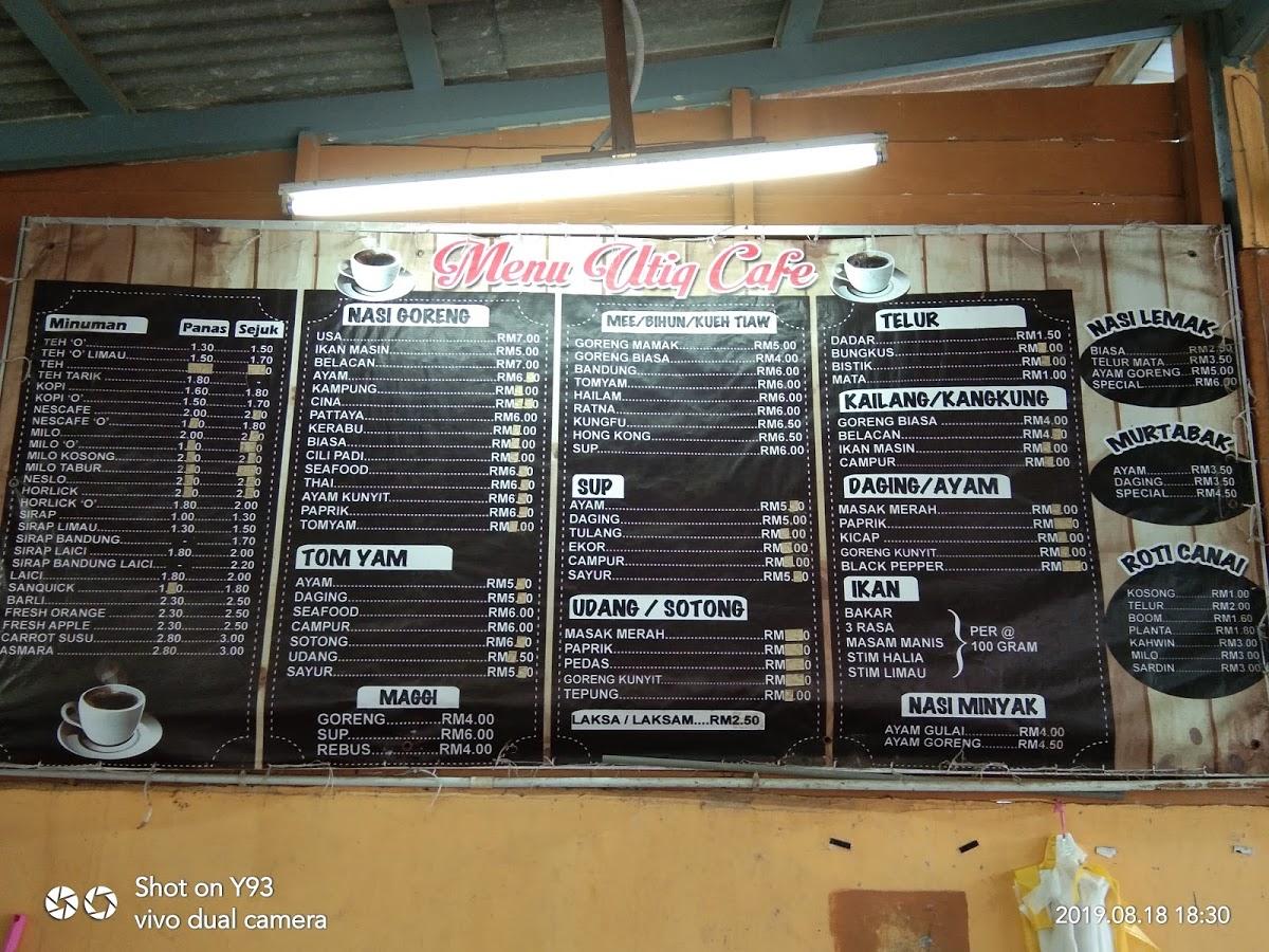 Utiq CAFE, Kafe, Dungun | YummyAdvisor