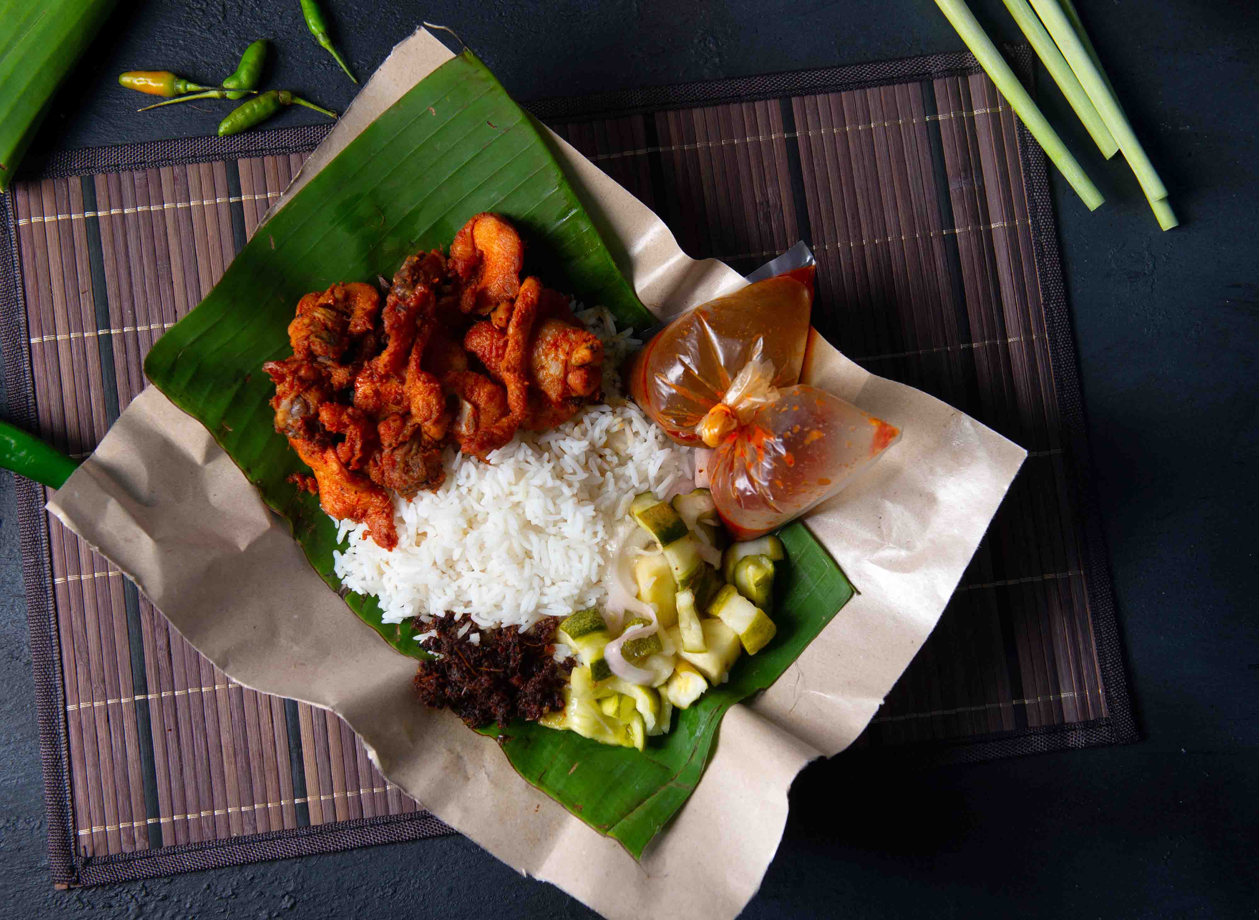 nasi lemak badang @ Beeli Food Lundang, Chicken, Kota Bharu | YummyAdvisor
